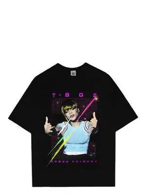 CROSS COLOURS T-boz Bling T-shirt - Black