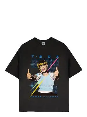 CROSS COLOURS T-boz Bling T-shirt - Vintage Black