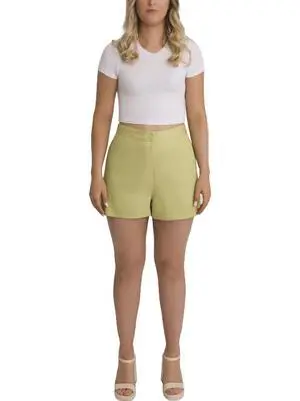 AAM THE LABEL High-waisted Relaxed Fit Short - Pear