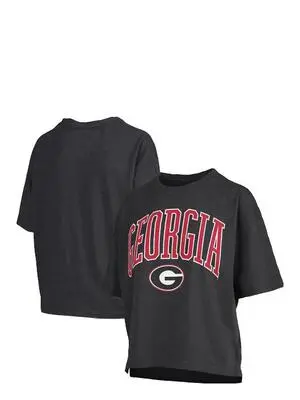 PRESSBOX Georgia Bulldogs Nelson Arch Oversized T-shirt - Black