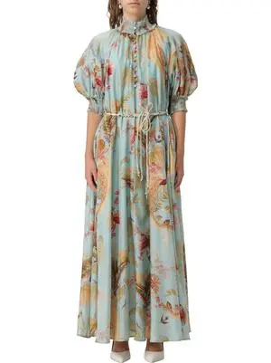 Zimmermann Printed Maxi Dress - Blue