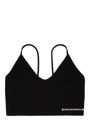 Chrome Hearts Cut Off Tank Top - Black