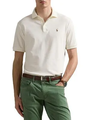 POLO RALPH LAUREN Classic Fit Solid Cotton Polo