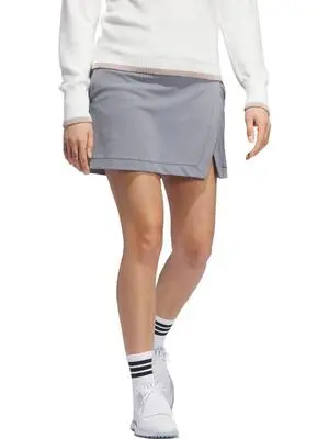 Adidas Faux Wrap Skort - White / Wonder Taupe