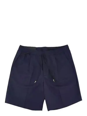 BRIGLIA 1949 Drawstring-waist Shorts - Blue