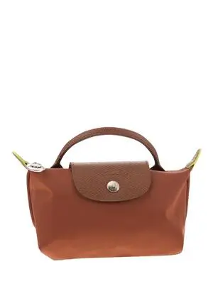 Longchamp Le Pliage Green Handbag XS Orange