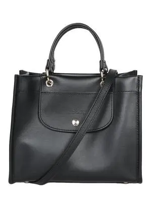 Longchamp Leather Cabas S Bag - Black