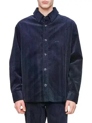 A.P.C. Corduroy Button-closure Shirt