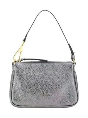 GIANNI CHIARINI Metallic Shoulder Bag - Silver