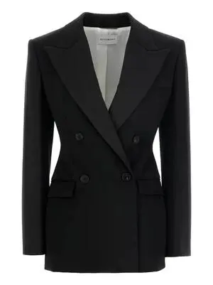 Givenchy Double-breasted Tuxedo Blazer - Black