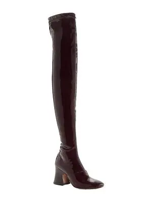 Chloé Janis Over-the-knee Boots - Obscure Red