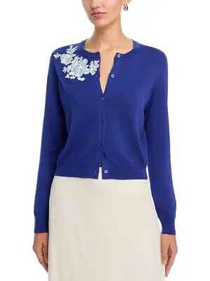 Carolina Herrera Embellished Cardigan - Nautilus Multi