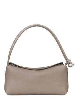 Longchamp Le Roseau East/west Leather Shoulder Bag - Clay