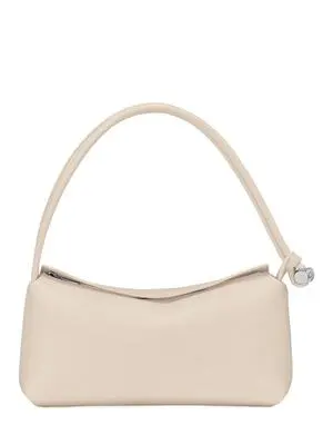 Longchamp Le Roseau East/west Leather Shoulder Bag - Paper