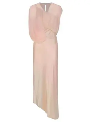 Christopher Esber Draped Silk Dress - Pink