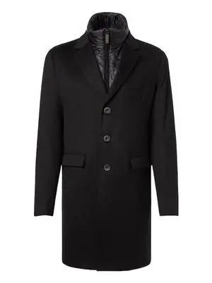 Herno Cashmere Coat - Black