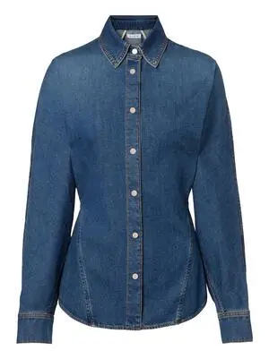 Alaïa Denim Shirt - Blue