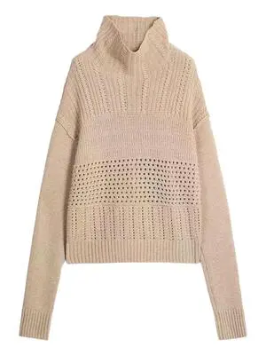 Ports 1961 Cable-knit Sweater - Neutrals