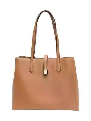 Karl Lagerfeld Medium Autograph Tote Bag - Brown