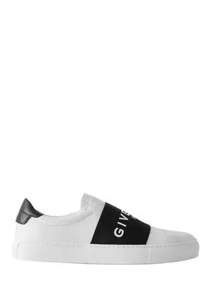 Givenchy Urban Street Leather Slip-on Sneakers - White