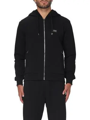 Dolce & Gabbana Full Zip Sweatshirt - Black