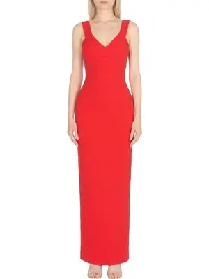 Solace London Maxi Dress - Red