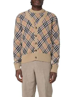 Burberry Argyle Sweater - Sand