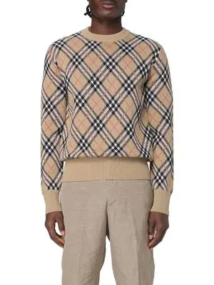 Burberry Argyle Sweater - Beige