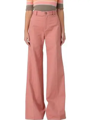 Chloé Wide Leg Trousers Pink