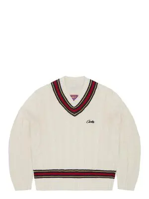 CORTEIZ Wimbledon Knit Sweater - White