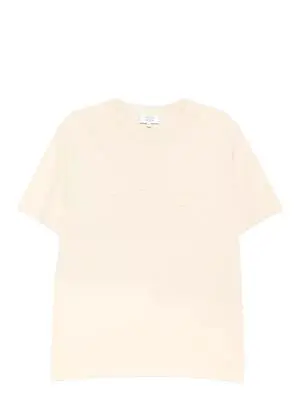 Maison Kitsuné Profile Fox-patch T-shirt - Neutrals