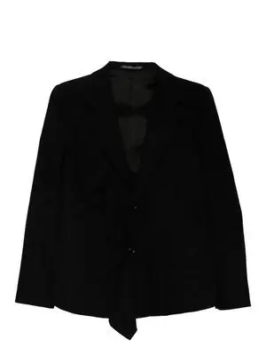 Y’s Draped Blazer - Black