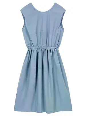 STUDIO TOMBOY Twisted Neckline Dress - Blue