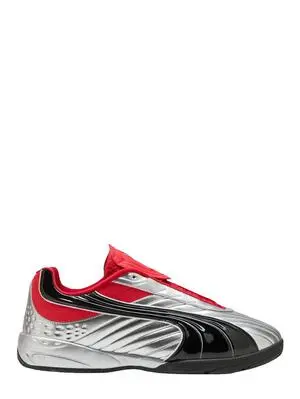 PUMA Vs2 Goalgetterin Sneakers - Puma Silver/for All Time Red