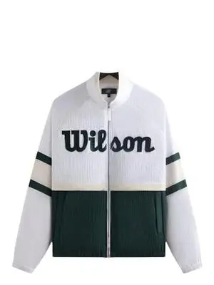 Kith X Wilson Dobby Track Jacket - White