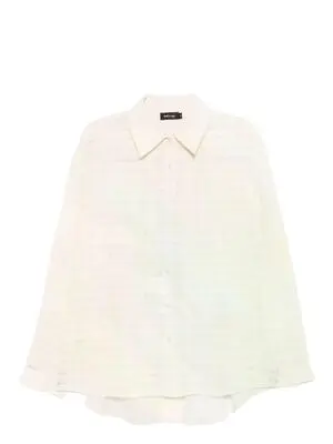TOUT A COUP Checkered Button-Down Shirt