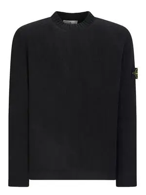 STONE ISLAND Compass Badge Crew-Neck Sweater
