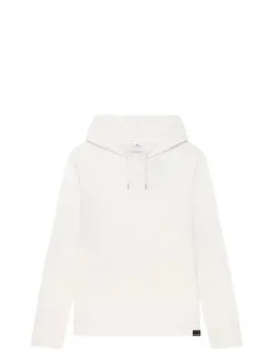 COURREGES Asymmetric Long-sleeve Hoodie - White