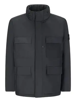 Stone Island Compass-badge Field Jacket - Black