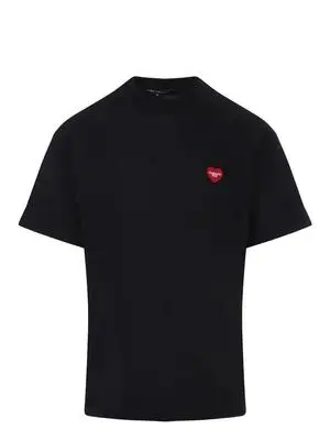 Carhartt Work In Progress Heart Ii Hartt T-shirt - Black