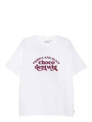 CHOCOOLATE Cotton T-shirt - White