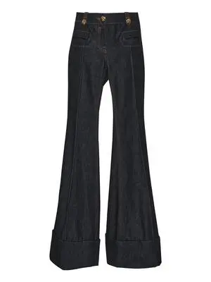 Zimmermann Rebellion Flare Jeans - Dark Wash