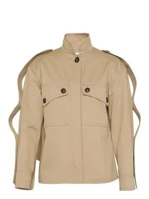 Zimmermann Rebellion Cotton Twill Jacket - Neutral