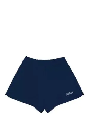 MC2 SAINT BARTH Cate Logo-detail Shorts - Blue