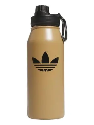 Adidas Ori L Steel 1l Metal Bottle - Cardboard / Black