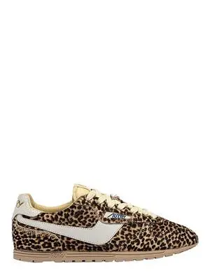 AUTRY Windspin Low-Top Sneakers Leopard/white