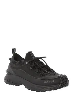 Moncler Trailgrip Lite3 Low Top Sneakers - All Black