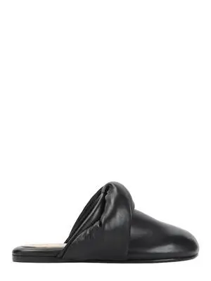 Carven Garnier Knotted Mules - Black