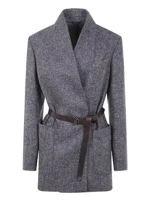 BRUNELLO CUCINELLI Brunello Cucinelli Belted Suit-Type Jacket