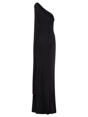 TOM FORD One-shoulder Evening Dress - Black